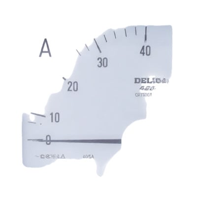 Delixi Electric 42L6A80 Analog Panel Ammeter