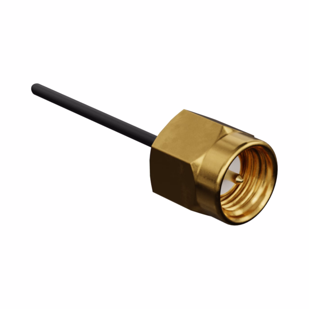 SMA Plug, Straight, Solder, .047
