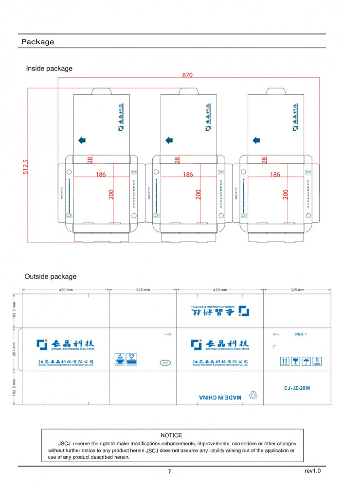 CJ13-120001515A20 specification page 8