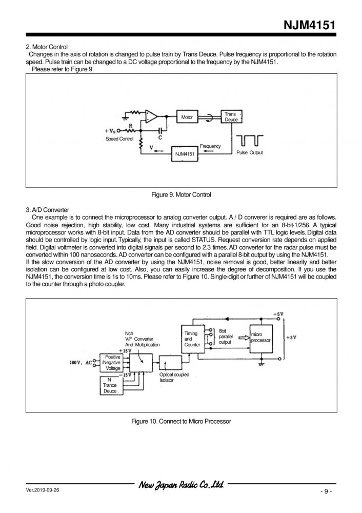 NJM4151 datasheet page 10