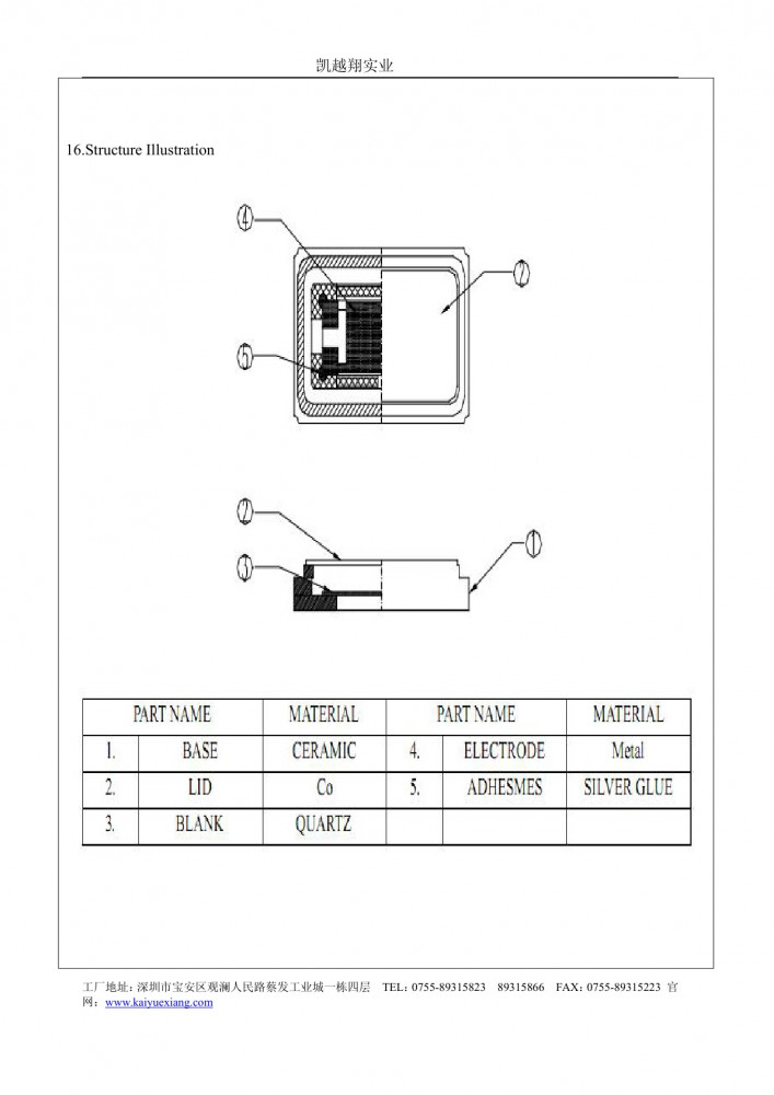 KYX K2B320000910 specification page 3