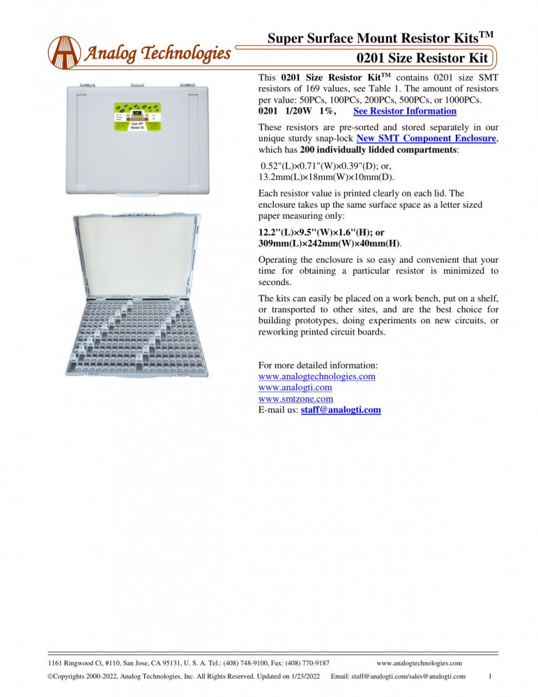 ATI R02B169V100 document page 1