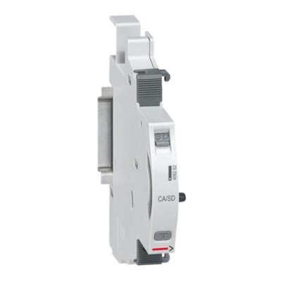 DX³ - Auxiliary changeover switch DX³ 0.5 module - 6A 250V AC - Indicates contact position - For MCBs, RCBOs, RCCBs