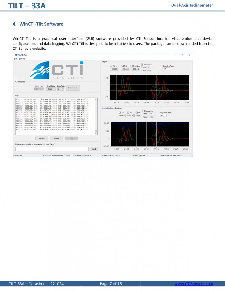 TILT-33A datasheet page 7