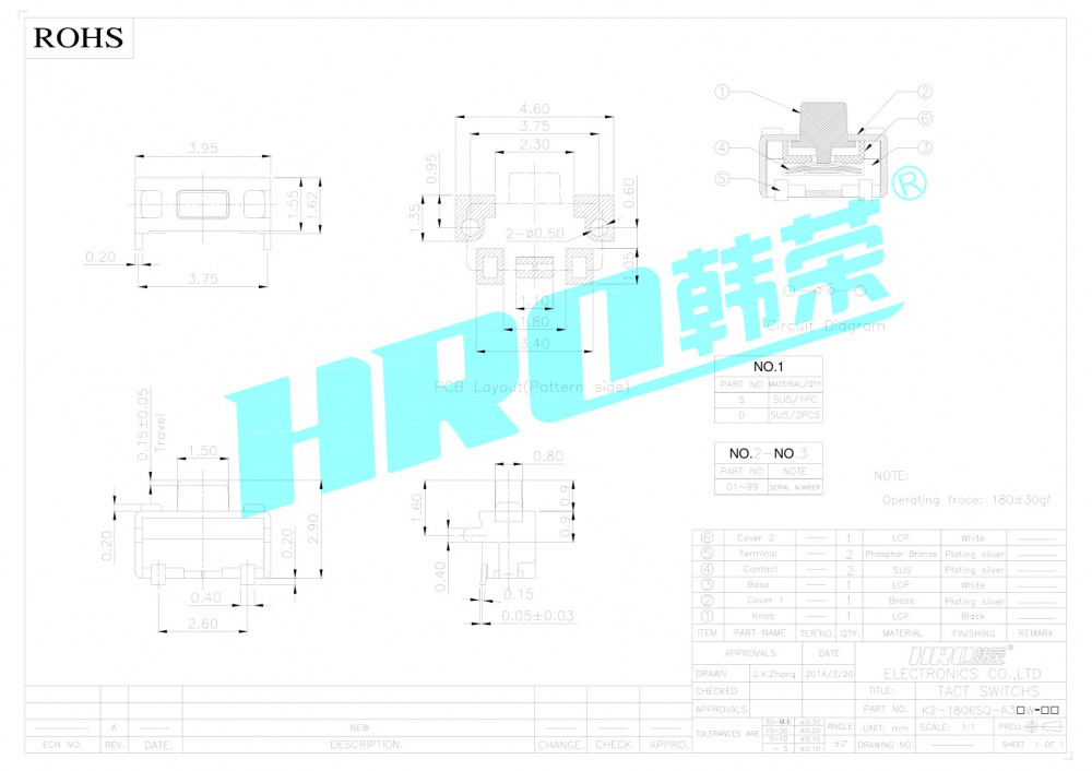 K2-1806SQ-A3DW-04 manufacturer drawing