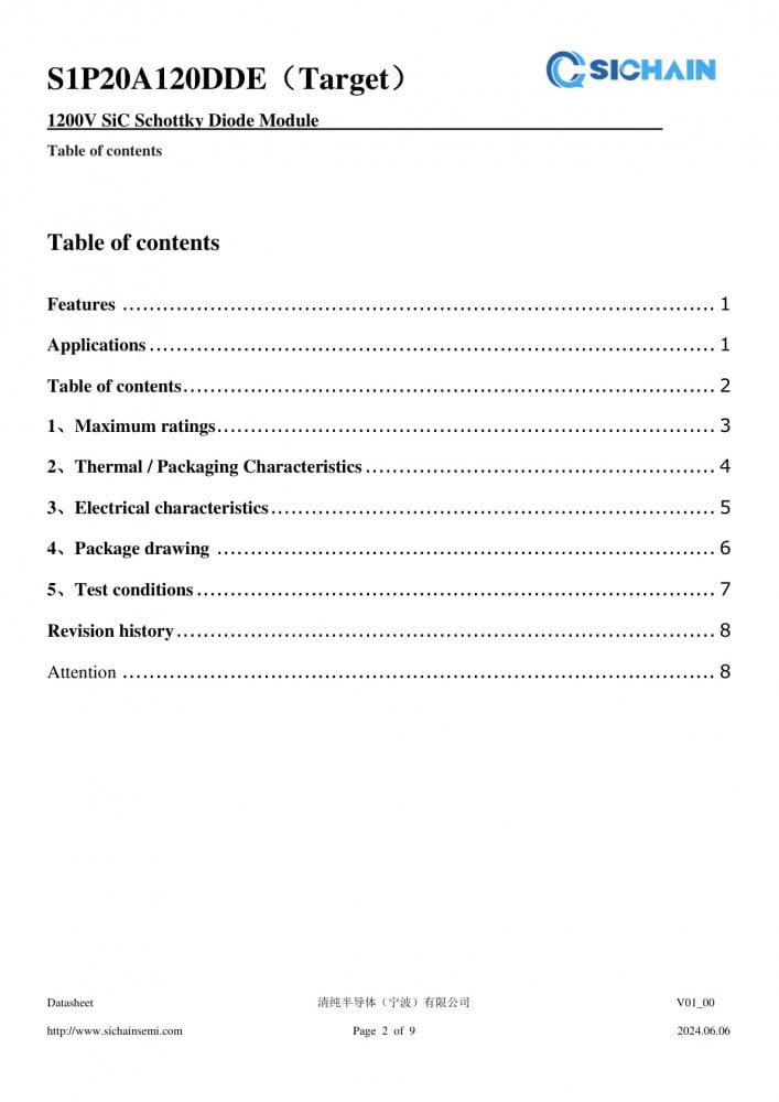 S1P20A120DDE datasheet page 2