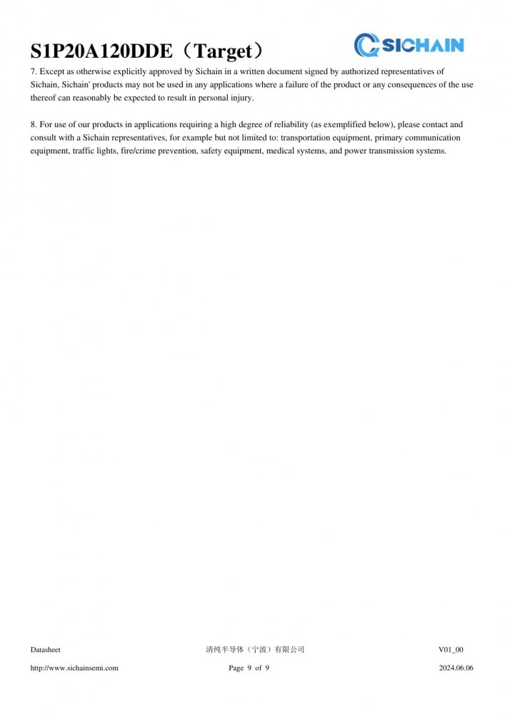 S1P20A120DDE datasheet page 9