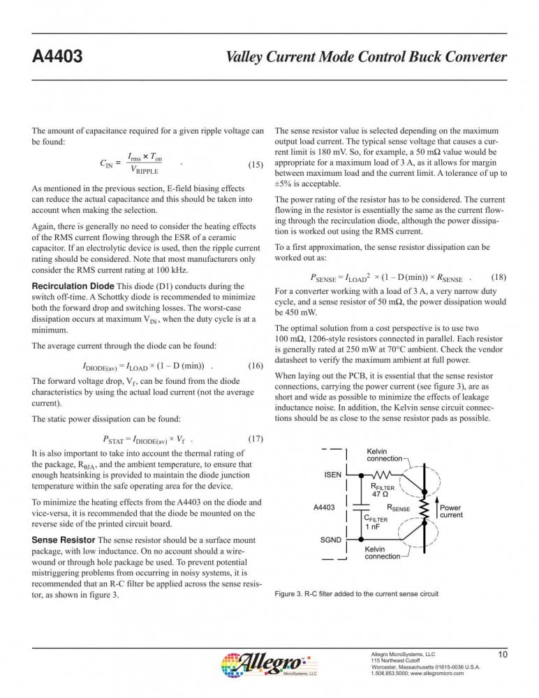 A4403 datasheet page 10