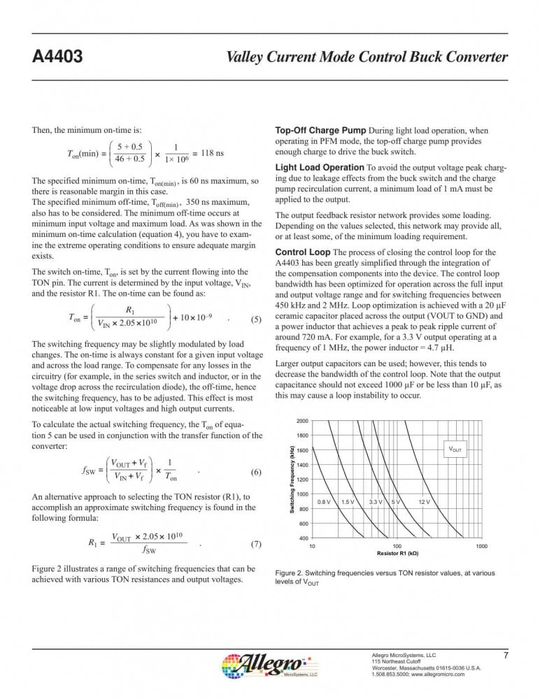 A4403 datasheet page 7