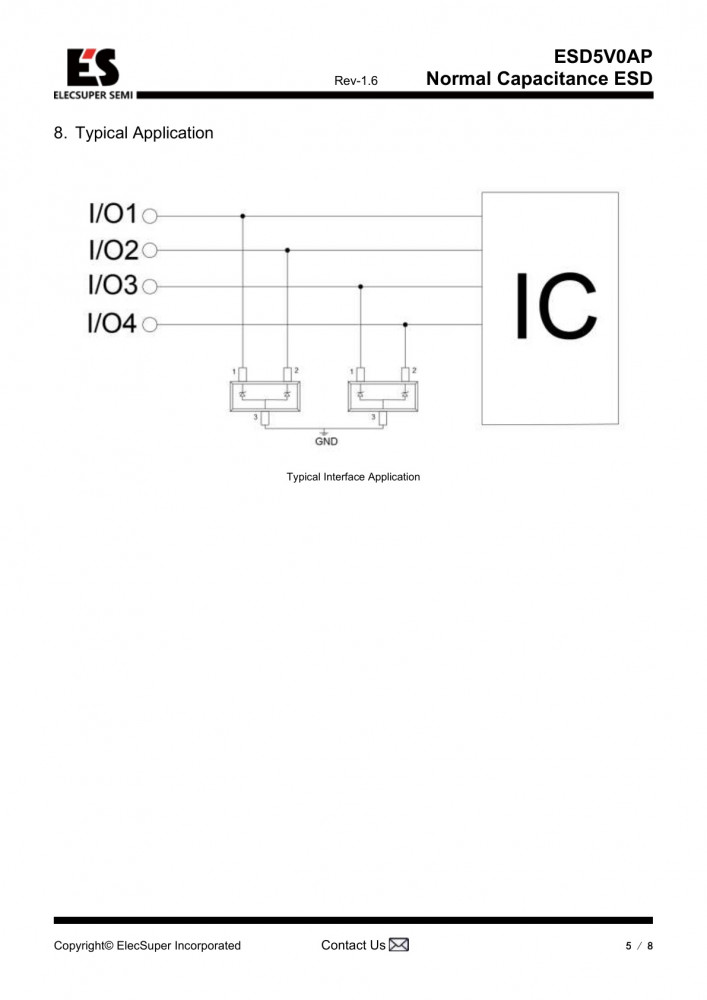 ESD5V0AP datasheet page 5