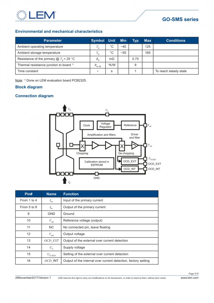 GO 20-SMS datasheet page 3