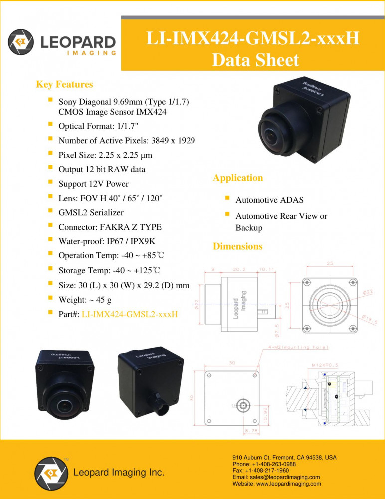 Technical document page 1