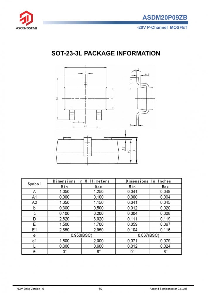ASDM20P09ZB-R datasheet page 6