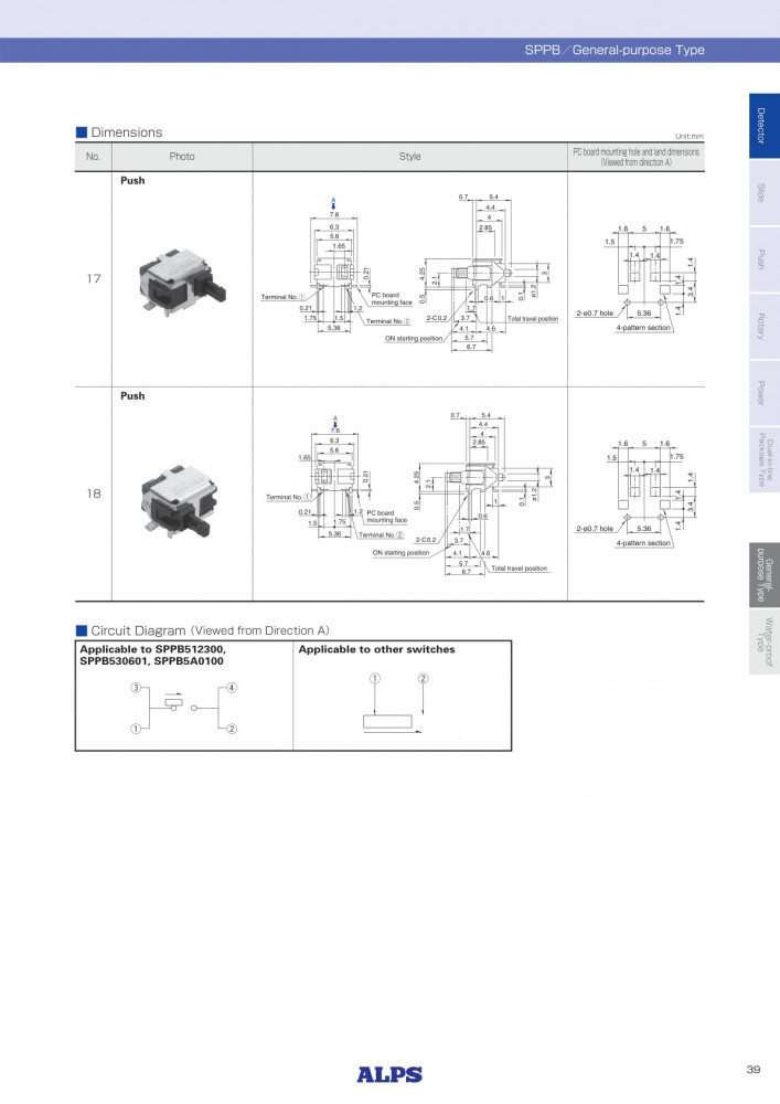 SPPB series technical document page 6