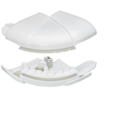 DLP - Clip for DLP universal trunking with 40mm, 65mm or 85mm cover - Secure cable maintenance - Clips on at end of installation