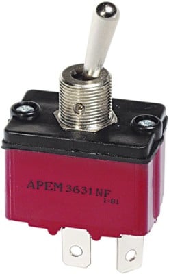 APEM 3647NF Toggle Switch