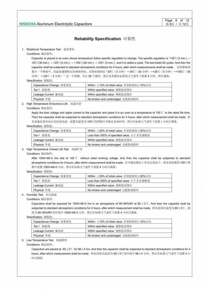 KNSCHA datasheet page 8