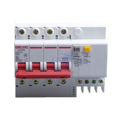 Delixi Electric DZ47SLEN4C50 Miniature Residual Current Circuit Breaker