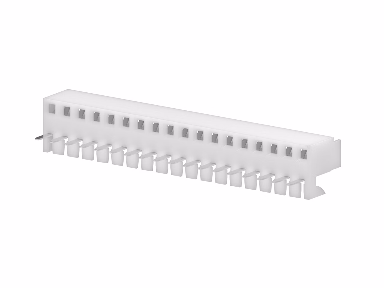 KK 254 PC Board Connector, Bottom Entry, End-to-End Stackable, with Cat Ear Terminal, 2.54µm Tin (Sn) Plating, 2 Circuits
