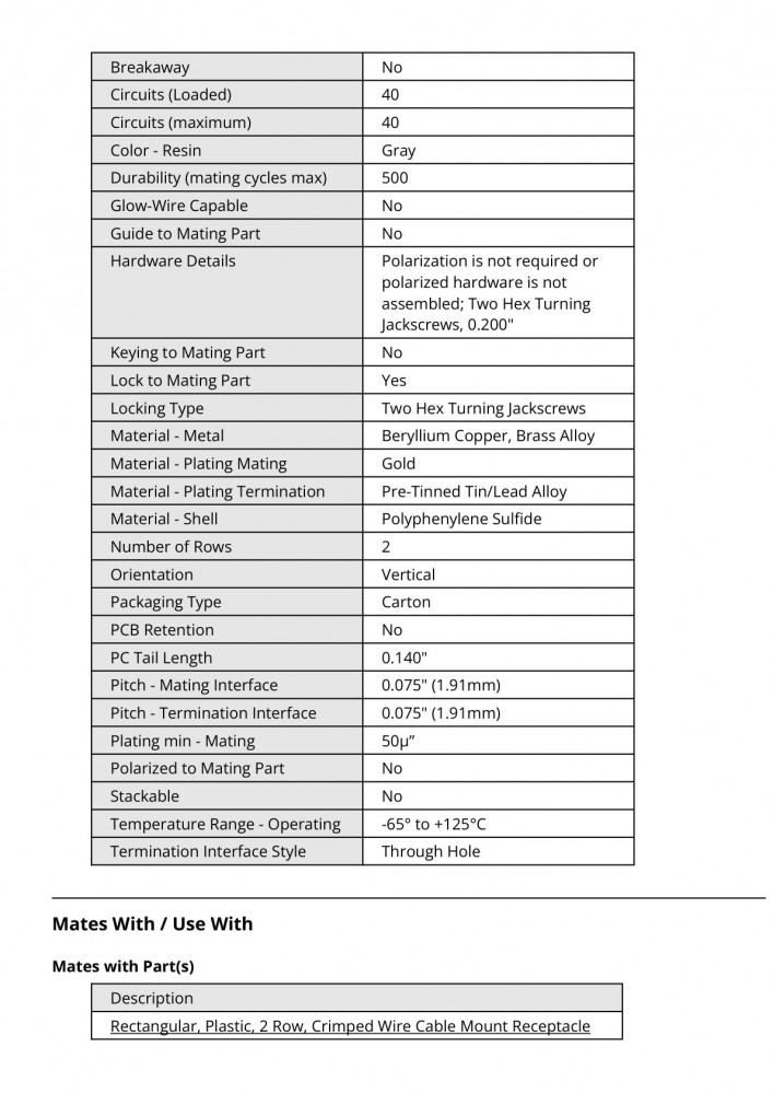 RM232-040-122-6100 technical document page 2