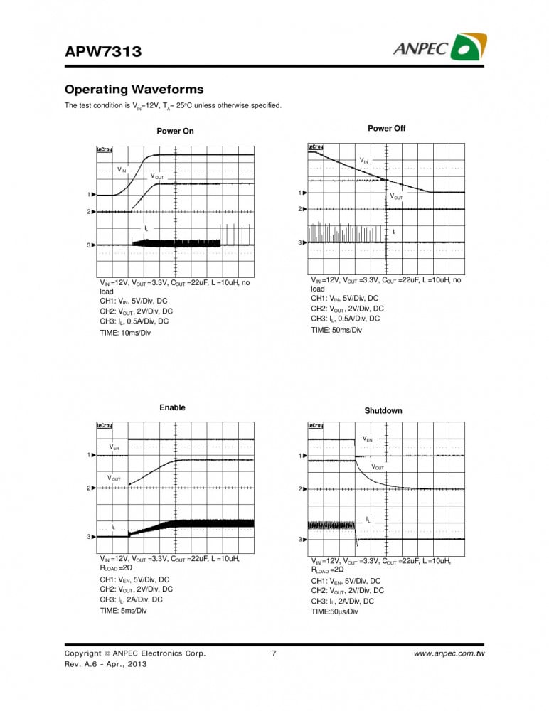 APW7313KAI-TRG datasheet page 7