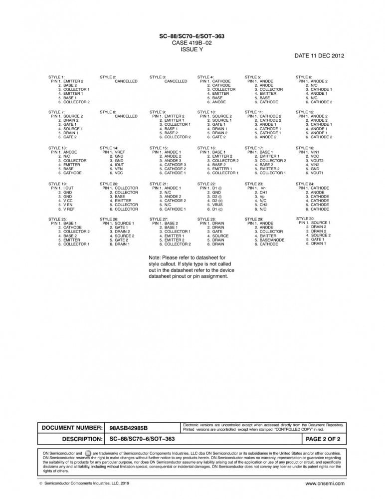 NSBC123JDP6T5G datasheet page 7