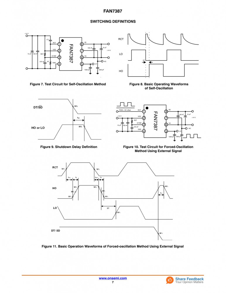 FAN7387 datasheet page 7