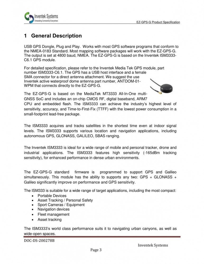 EZ-GPS-G technical document page 3