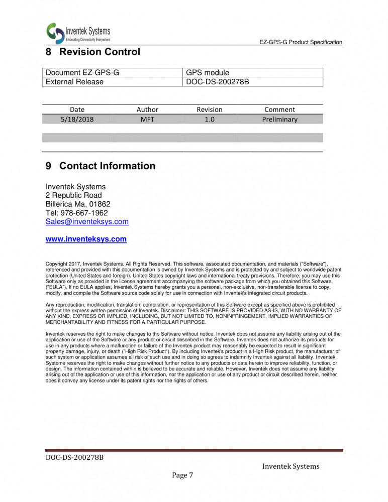 EZ-GPS-G technical document page 7