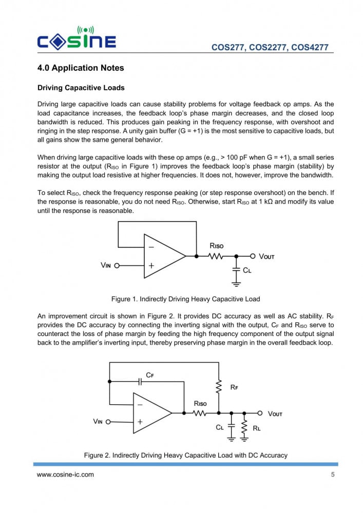 COS277SR datasheet page 5