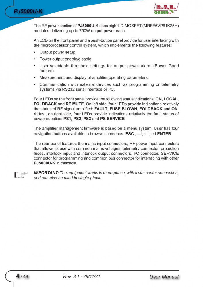 PJ5000U-K document page 10