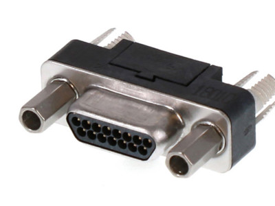 1.27mm Pitch Commercial Micro-D, Dual Stack, PCB Mount, Right-Angle Plug, 30 Circuits