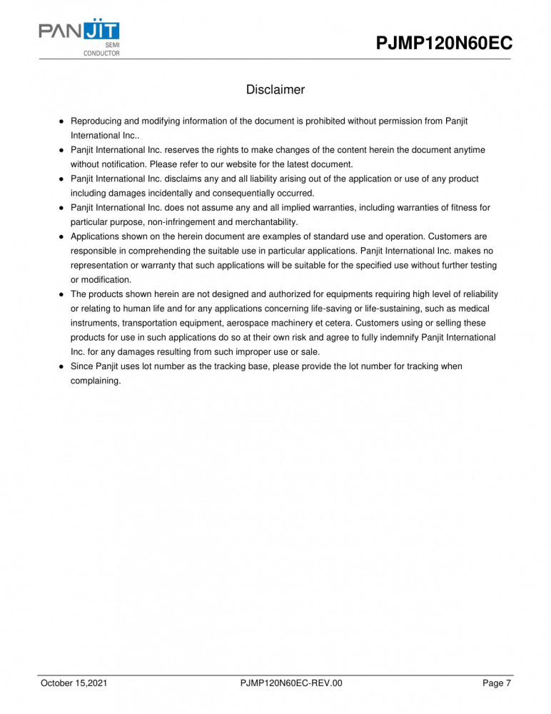 PJMP120N60EC datasheet page 7