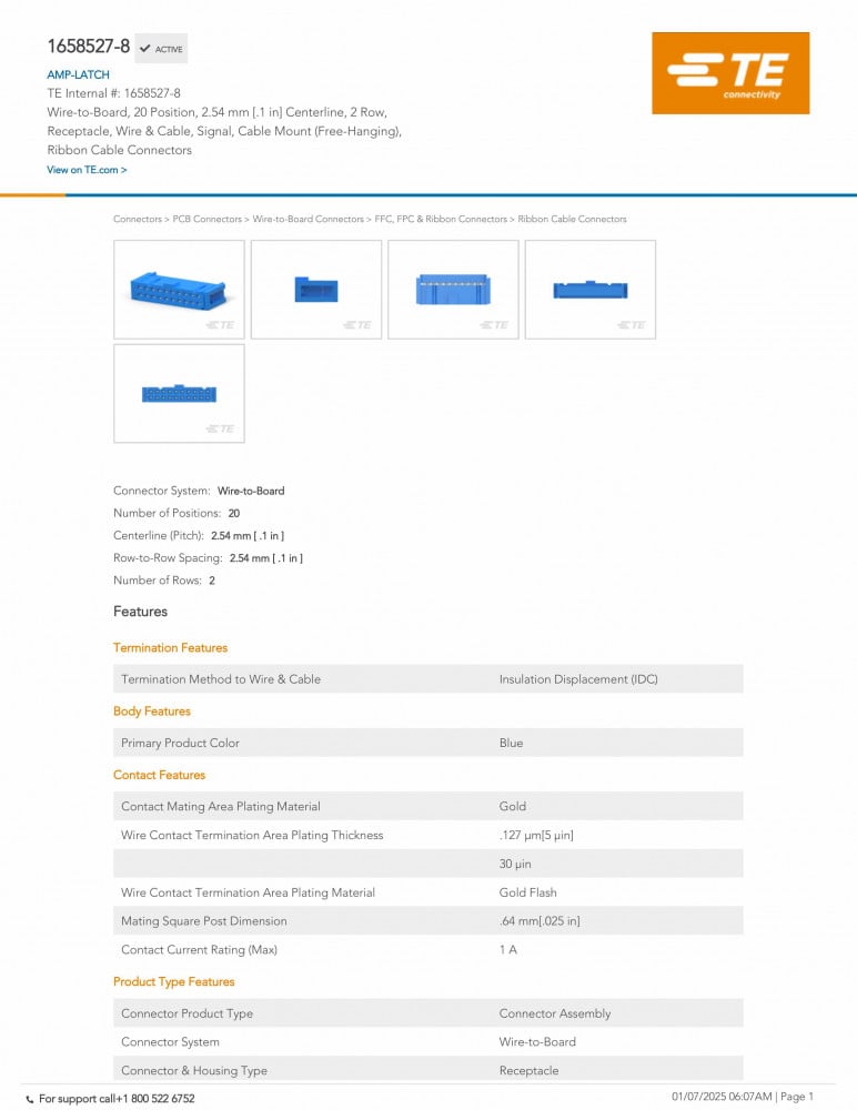1658527-8 technical document page 1
