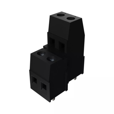 5.08mm Pitch Beau Eurostyle Medium Profile, Two Level Terminal Block, Modular, 4 Circuits for sale