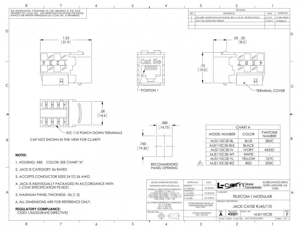 MJS110C5E-BLK technical document image