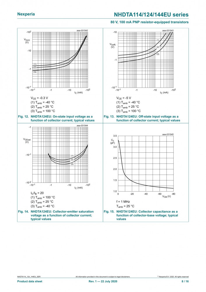 Nexperia NHDTA114EU datasheet page 8