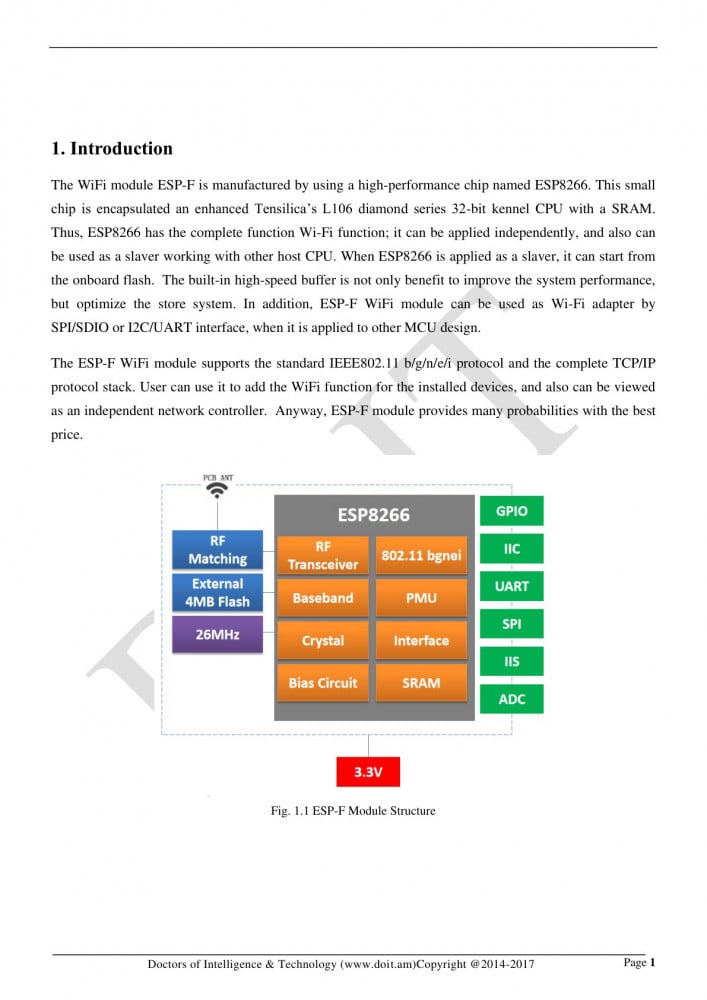 ESP-F datasheet page 4