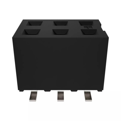 Milli-Grid Vertical Receptacle, 2.00mm Pitch, Dual Row, Surface Mount, Top/Bottom Entry, Tape and Reel, 0.38µm Gold (Au) Plating, 6 Circuits, Lead-Free for sale