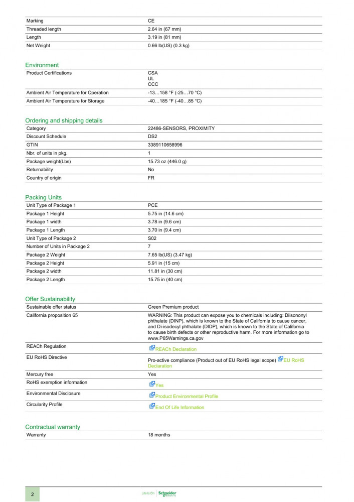 XSAV12373L10 technical document page 2