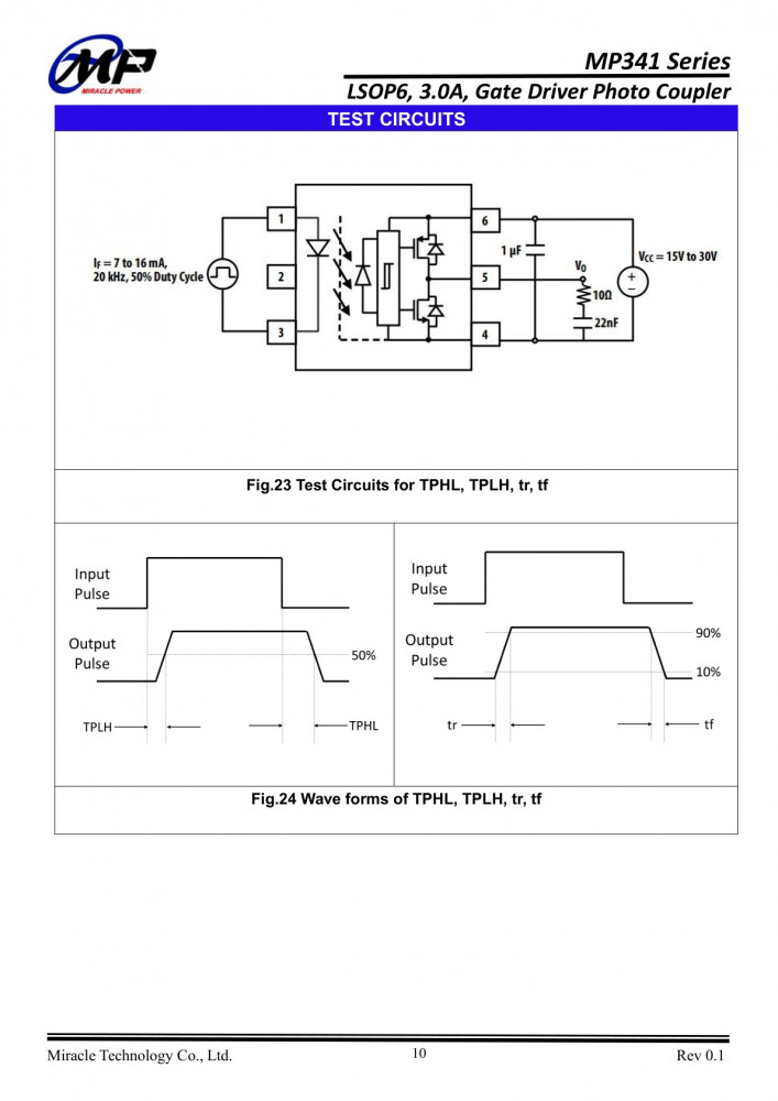 MP341 datasheet page 10