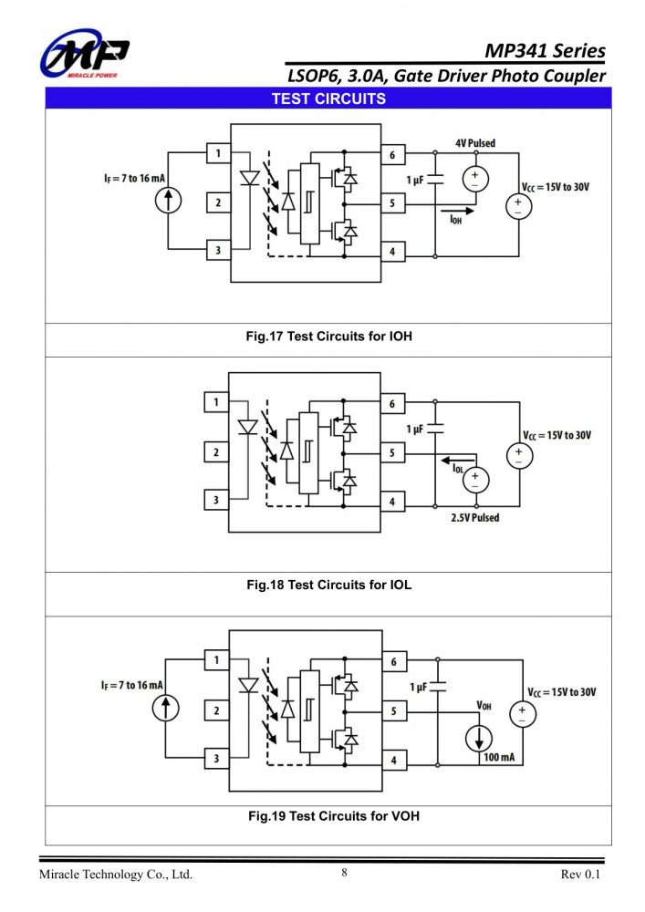 MP341 datasheet page 8