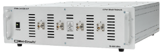 4-Port Mesh Network Emulator, 10 - 800 MHz, 50W, 0-95 dB, 3U, N-type for sale