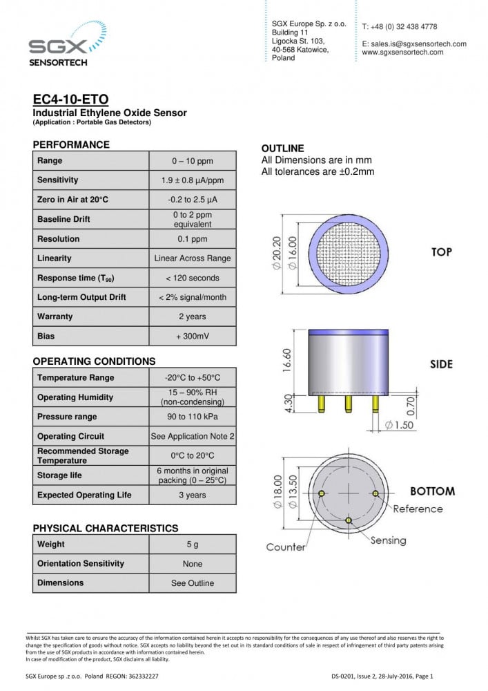 EC4-10-ETO technical document page 1