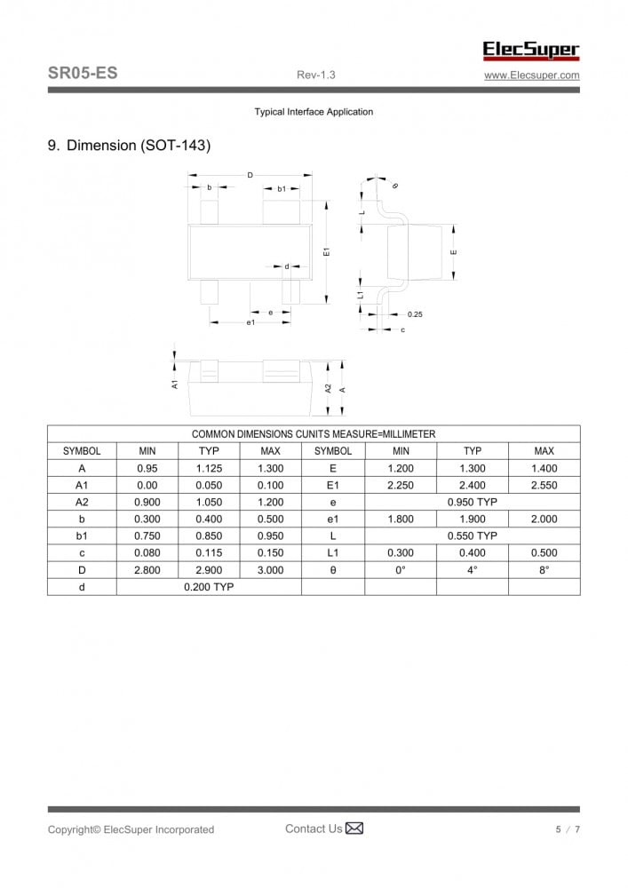 SR05-ES datasheet page 5