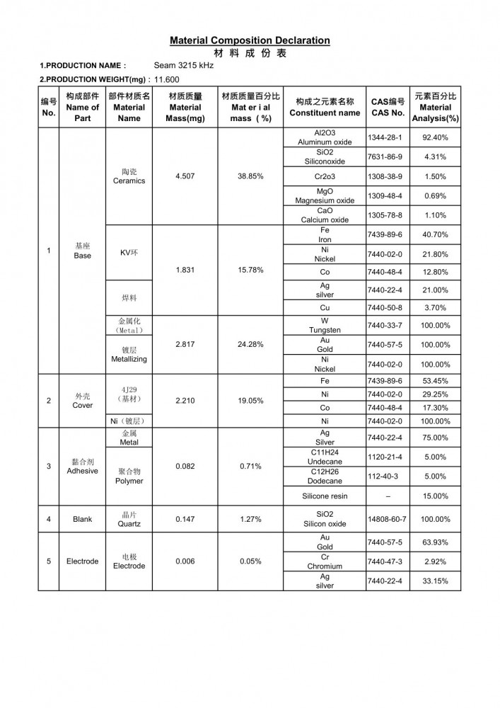 8HSC327C0307L specification page 6