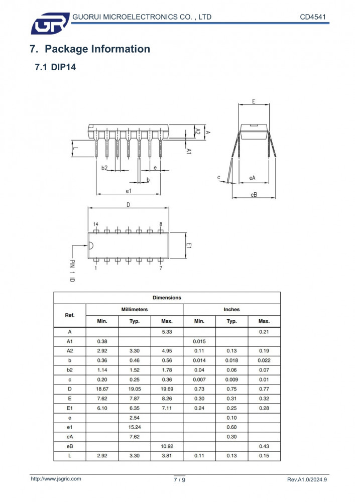 CD4541 datasheet page 7