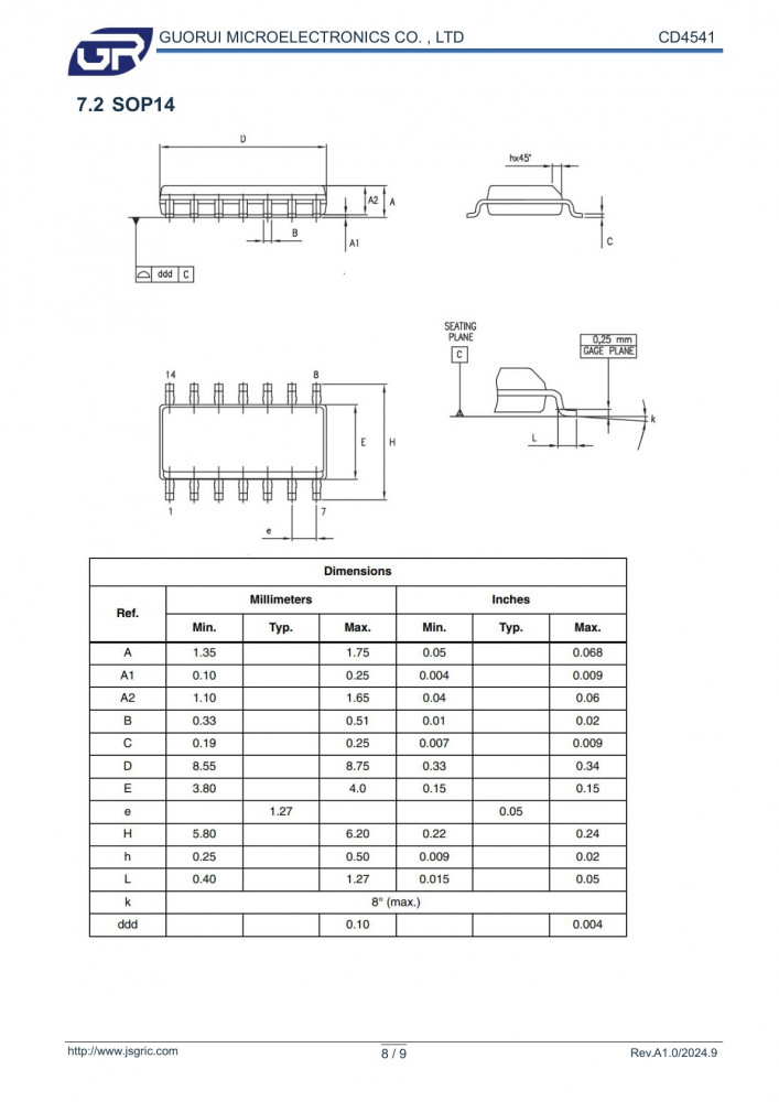CD4541 datasheet page 8
