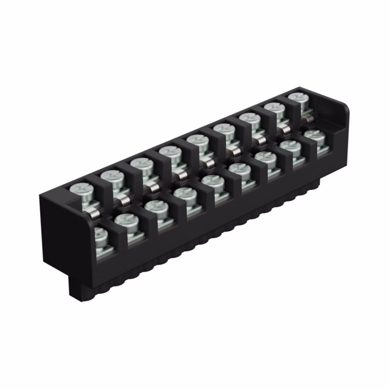 5.08mm Pitch Beau EuroMate Pluggable Terminal Block, Dual Level, 90° Wire Entry, 18 Circuits for sale