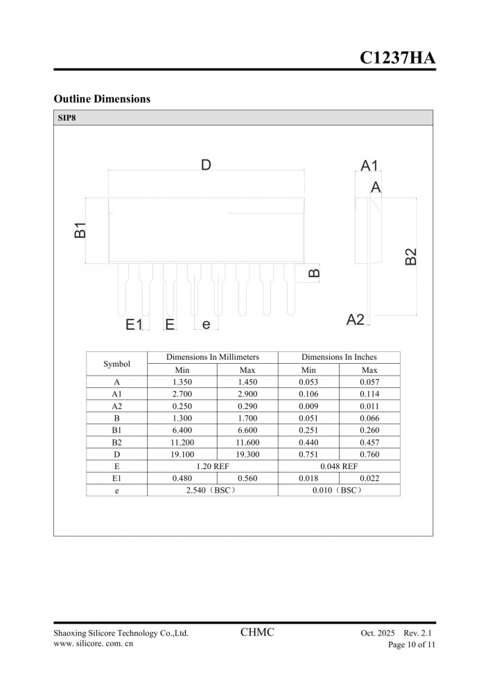 C1237HA datasheet page 10